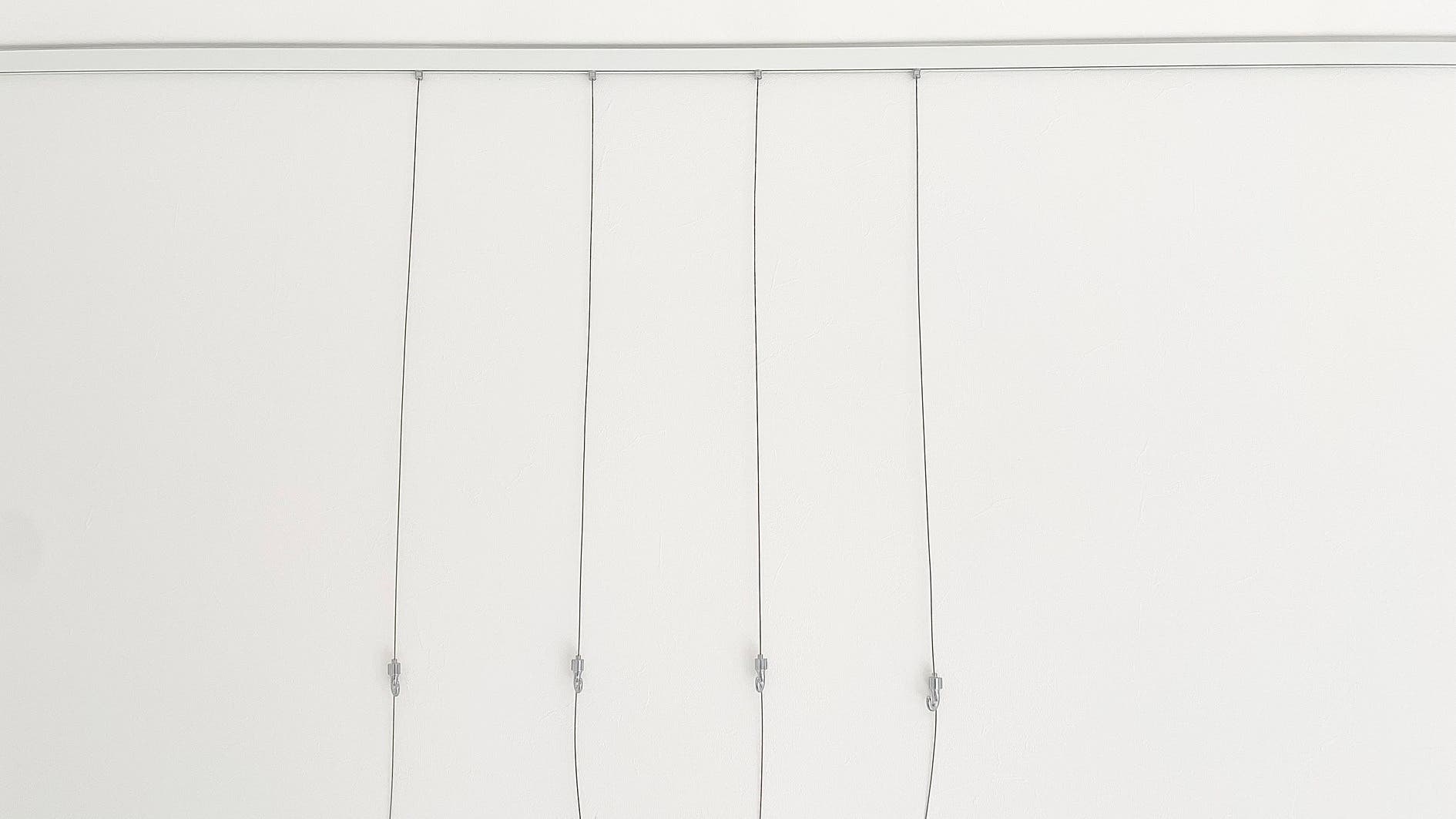 フック付きピクチャーレール用ワイヤーの画像1