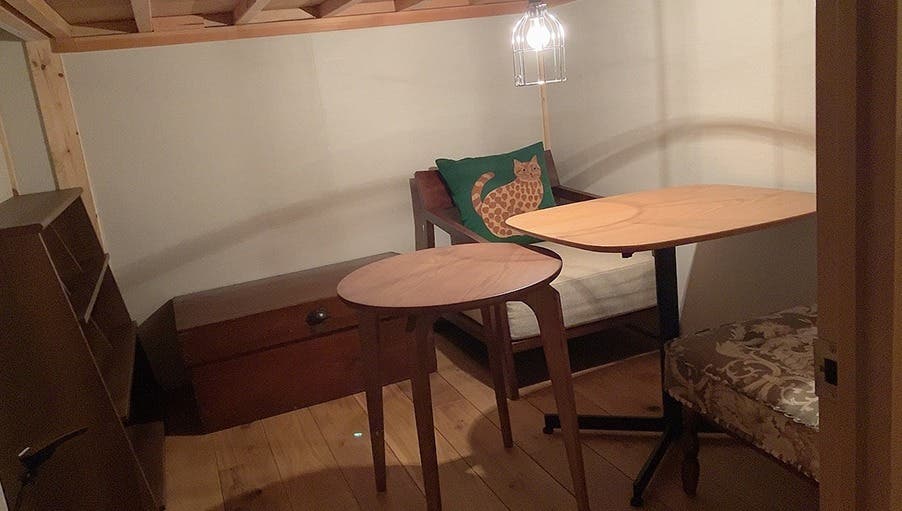 【JR元町駅徒歩1分🚶】 秘密基地感満載メゾネット下/お仕事や自分時間に🌟/喫煙スペース有/高速WIFI📶/332号室の写真2