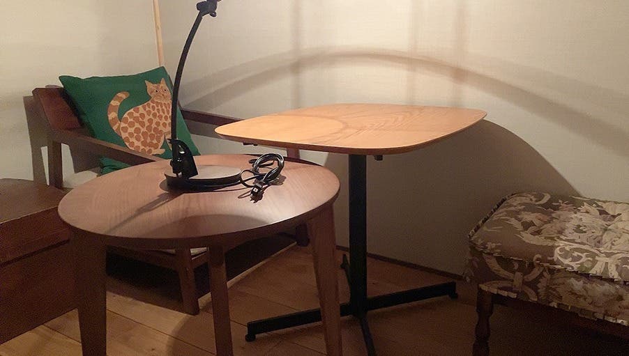 【JR元町駅徒歩1分🚶】 秘密基地感満載メゾネット下/お仕事や自分時間に🌟/喫煙スペース有/高速WIFI📶/332号室の写真3