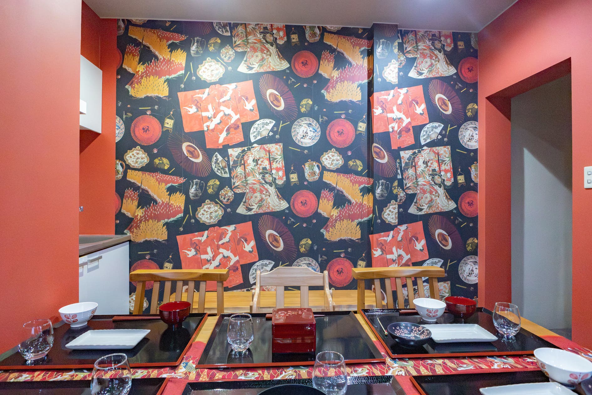 【🎄クリスマス＆忘年会🎅】天満駅すぐ/最大7名⭐️和風モダンなお部屋⭐️の写真2