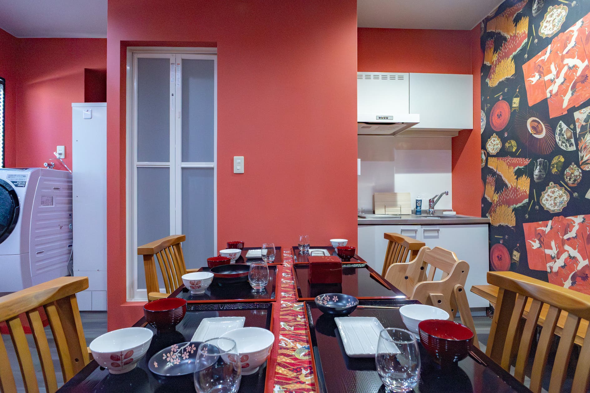 【🎄クリスマス＆忘年会🎅】天満駅すぐ/最大7名⭐️和風モダンなお部屋⭐️の写真3