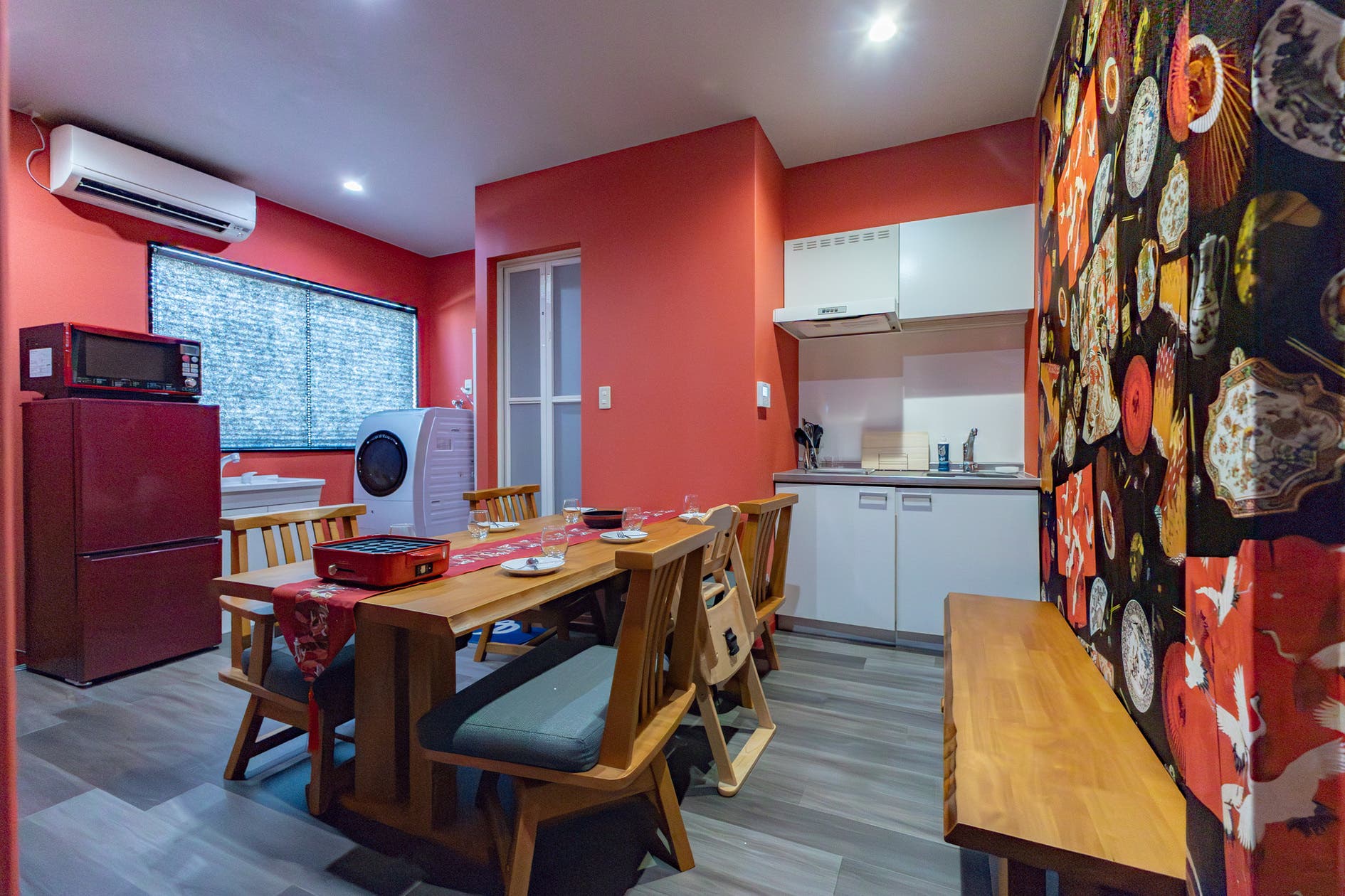 【🎄クリスマス＆忘年会🎅】天満駅すぐ/最大7名⭐️和風モダンなお部屋⭐️の写真5