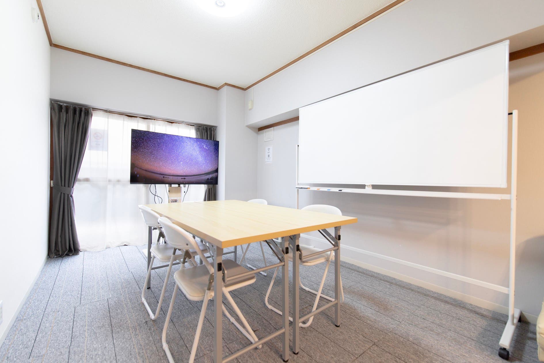 ✨地域最安値挑戦✨【狸小路徒歩1分・会議orパーティ】大型TVで大人気ゲームや動画鑑賞🎵『410』の写真8