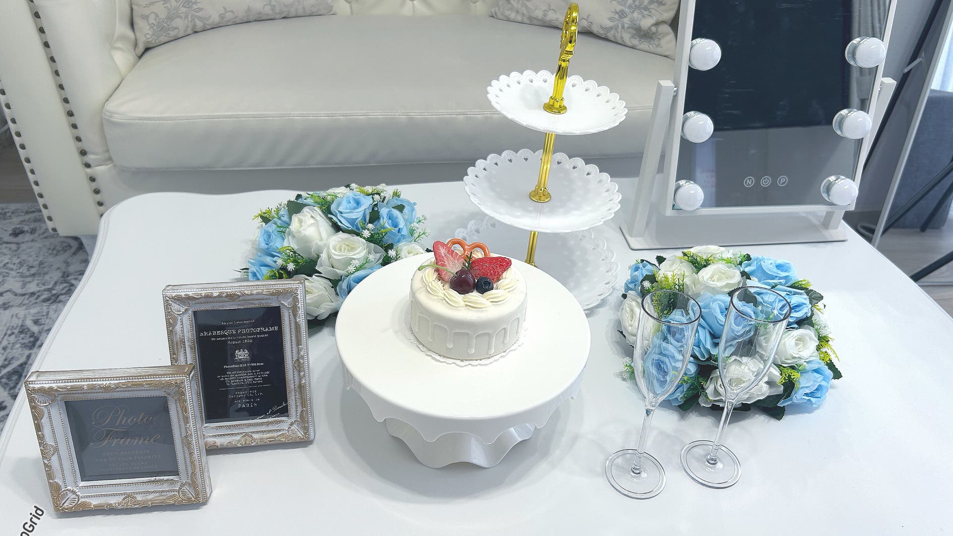 NEW！オープンセール【船橋初！推し活もできる白とライトブルーの撮影スタジオ＆パーティースペース】の写真4