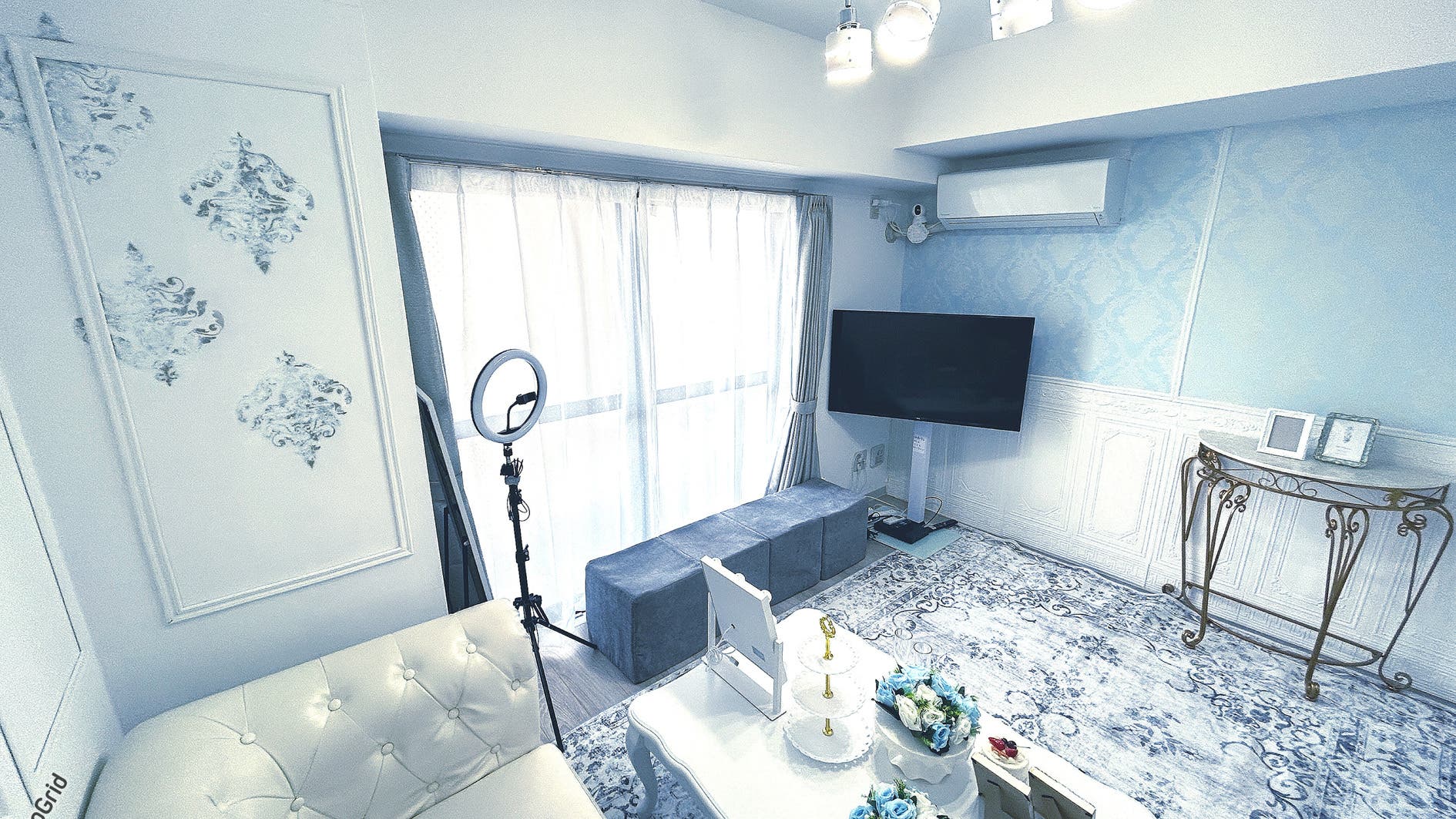 NEW！オープンセール【船橋初！推し活もできる白とライトブルーの撮影スタジオ＆パーティースペース】の写真3