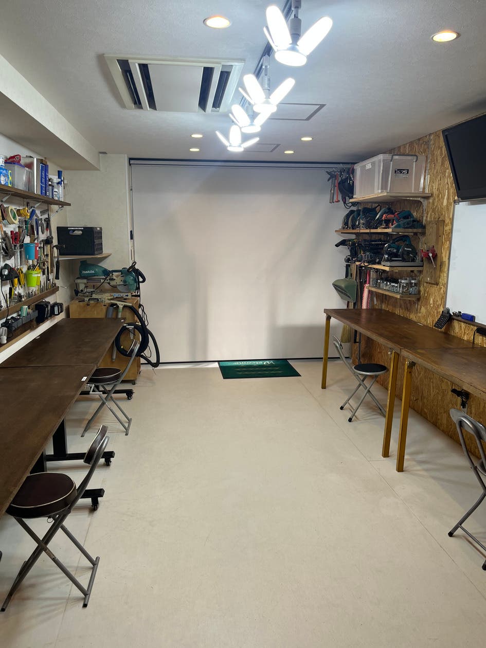 リニューアルオープン　麻布十番路面店　DIY 工具が自由に使えてギターの練習も出来る多目的スペースの写真9