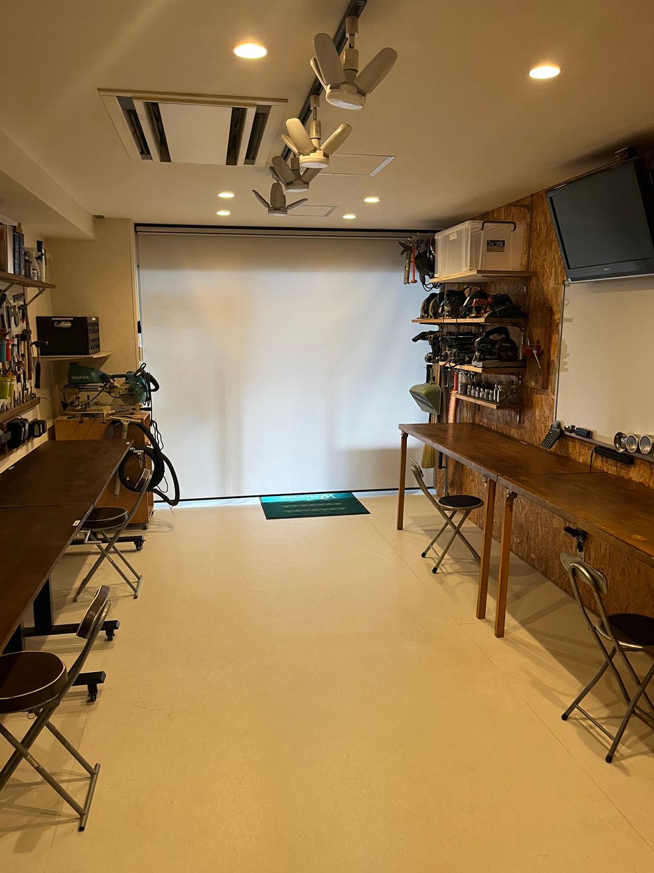 リニューアルオープン　麻布十番路面店　DIY 工具が自由に使えてギターの練習も出来る多目的スペースの写真10