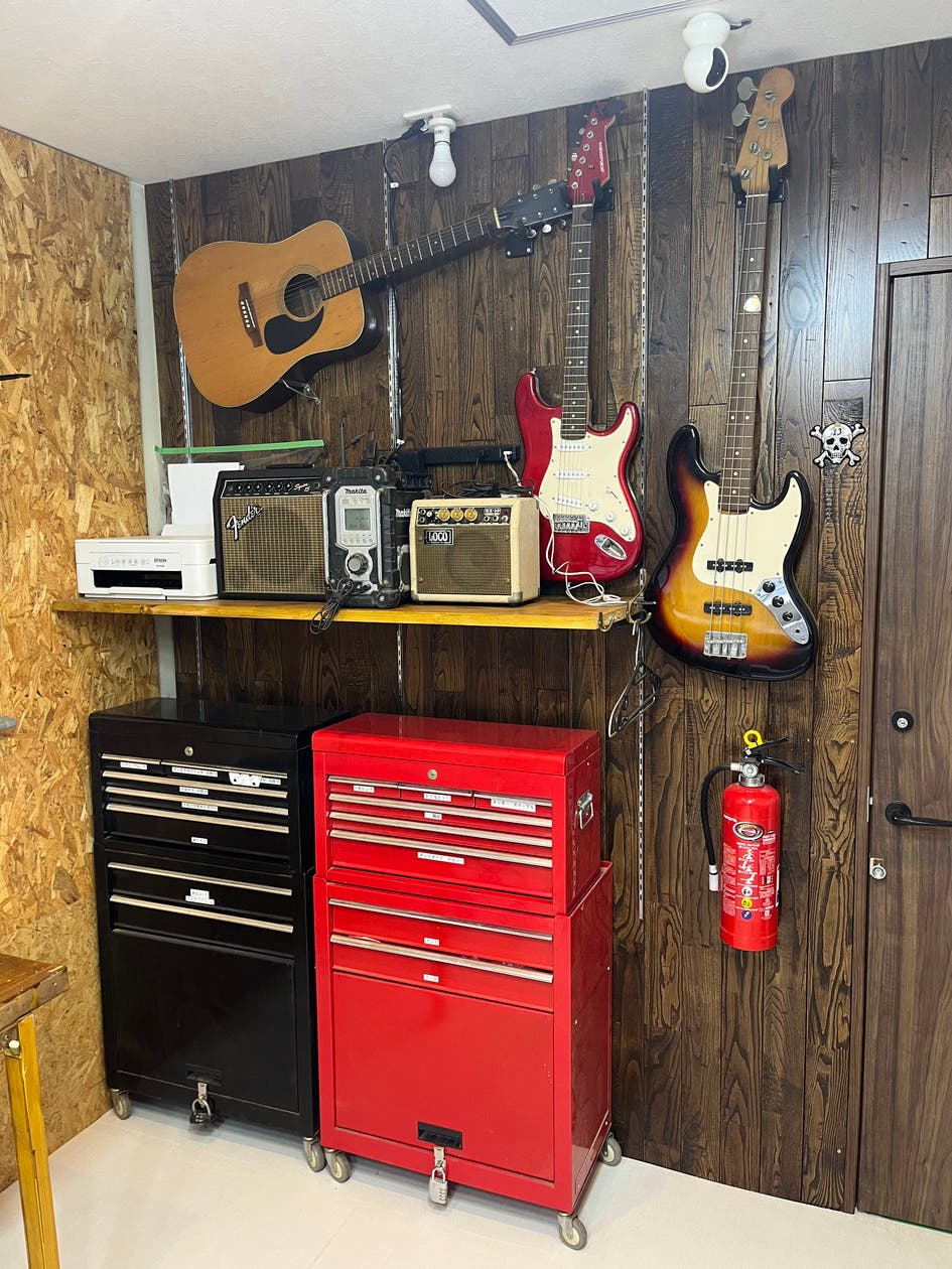 リニューアルオープン　麻布十番路面店　DIY 工具が自由に使えてギターの練習も出来る多目的スペースの写真16