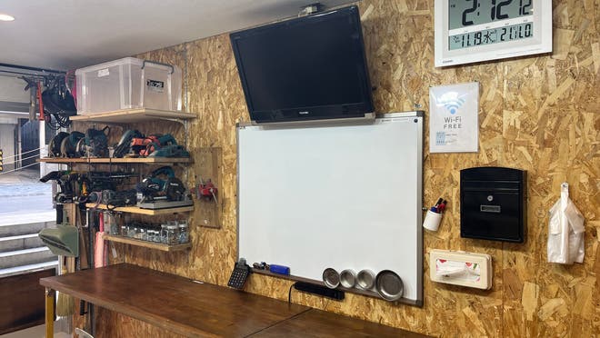 リニューアルオープン 麻布十番路面店 DIY 工具が自由に使えてギターの練習も出来る多目的スペースの写真18