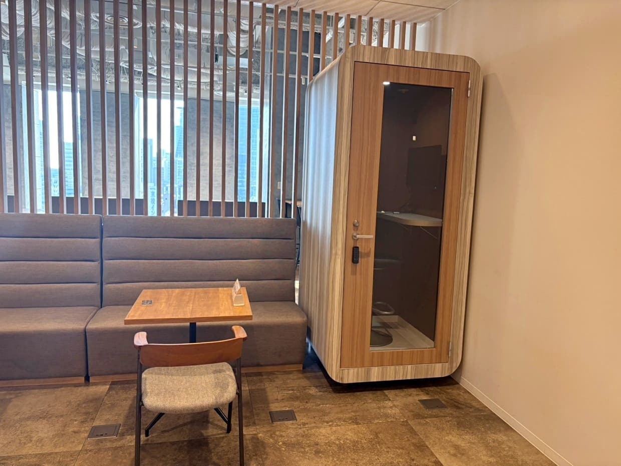 名古屋会議室 プライム テレワークブース【名古屋駅4分・無料Wi-Fi・1名個室・プライムセントラルタワー名古屋駅前店】の写真11