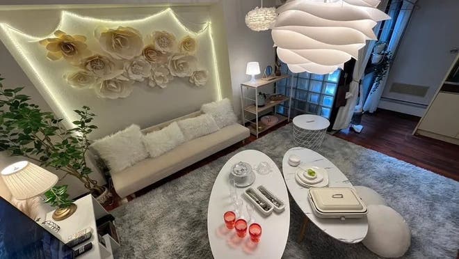 🌹心斎橋なんば徒歩圏!デート・女子会・推し活・生誕祭・映画鑑賞会など全部叶う映えレンタルスペース🌹の写真20