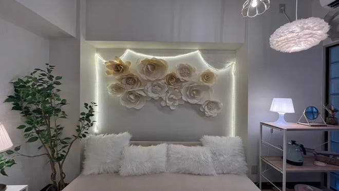 🌹心斎橋なんば徒歩圏!デート・女子会・推し活・生誕祭・映画鑑賞会など全部叶う映えレンタルスペース🌹の写真22