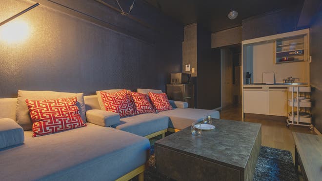 スペモ🎥駅徒歩3分🚶♀️まったりデート❣️プロジェクター🎞️プライベート空間で映画鑑賞💕👀805_CINEMA天王寺の写真2