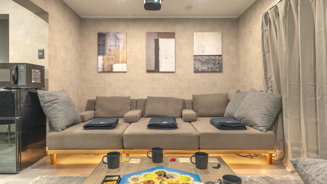 スペモ🎥金山駅1分🚉プロジェクター🎞️おしゃれデート💗映画鑑賞🍿ゲーム🎮推し活🎀撮影📸 792_CINEMA金山の写真2