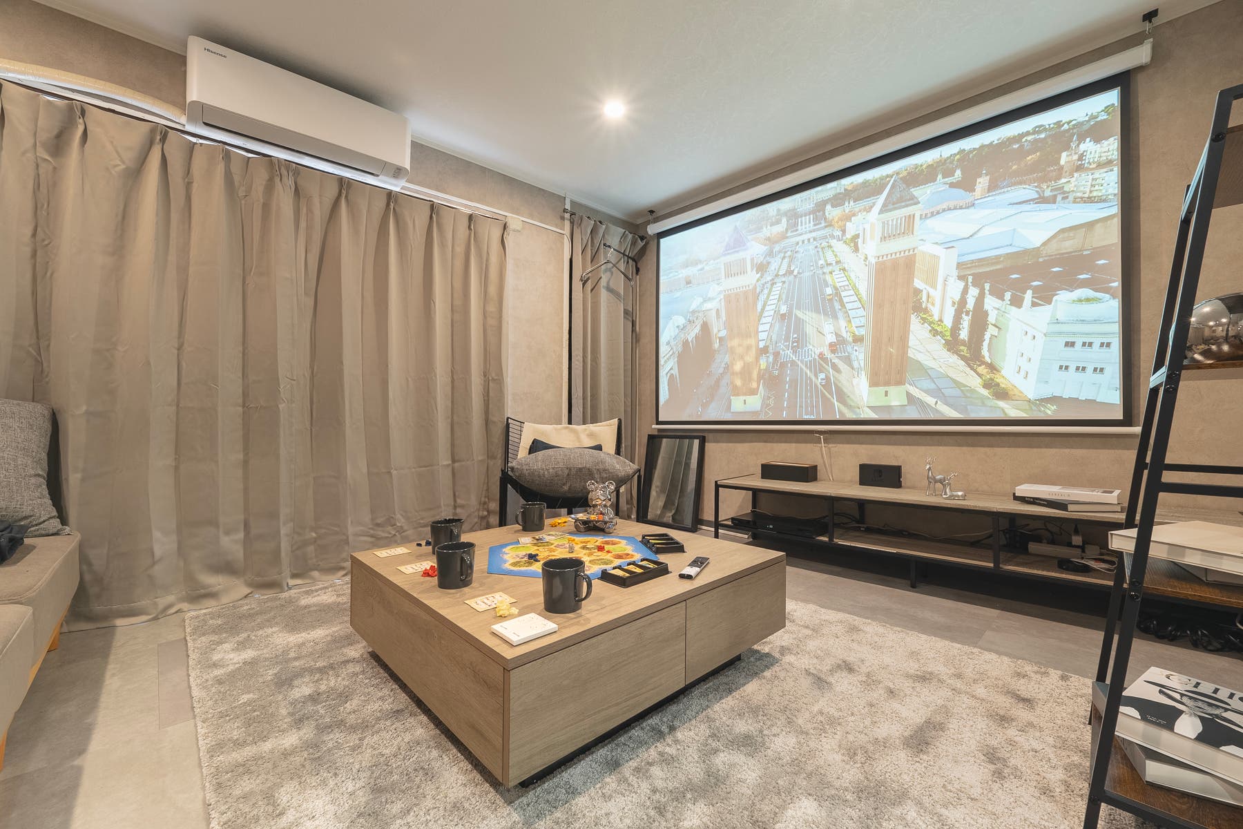 スペモ🎥金山駅1分🚉プロジェクター🎞️おしゃれデート💗映画鑑賞🍿ゲーム🎮推し活🎀撮影📸 792_CINEMA金山の写真5