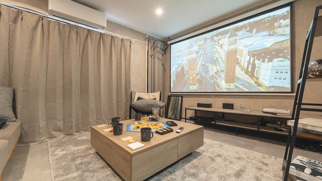 スペモ🎥金山駅1分🚉プロジェクター🎞️おしゃれデート💗映画鑑賞🍿ゲーム🎮推し活🎀撮影📸 792_CINEMA金山の写真5