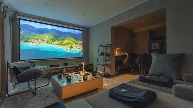 スペモ🎥金山駅1分🚉プロジェクター🎞️おしゃれデート💗映画鑑賞🍿ゲーム🎮推し活🎀撮影📸 792_CINEMA金山の写真15