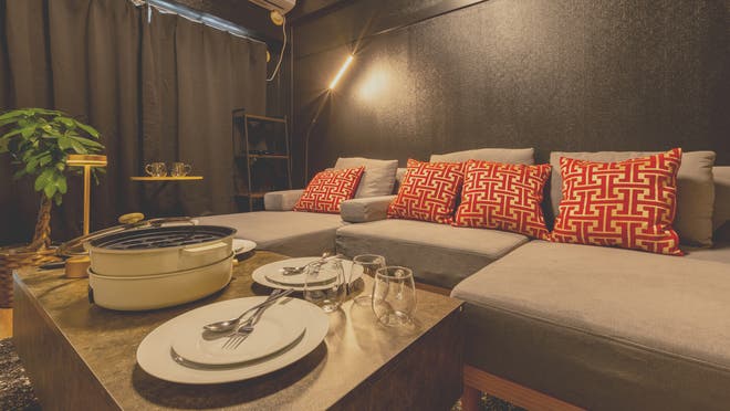 スペモ🎥駅徒歩3分🚶♀️まったりデート❣️プロジェクター🎞️プライベート空間で映画鑑賞💕👀805_CINEMA天王寺の写真10