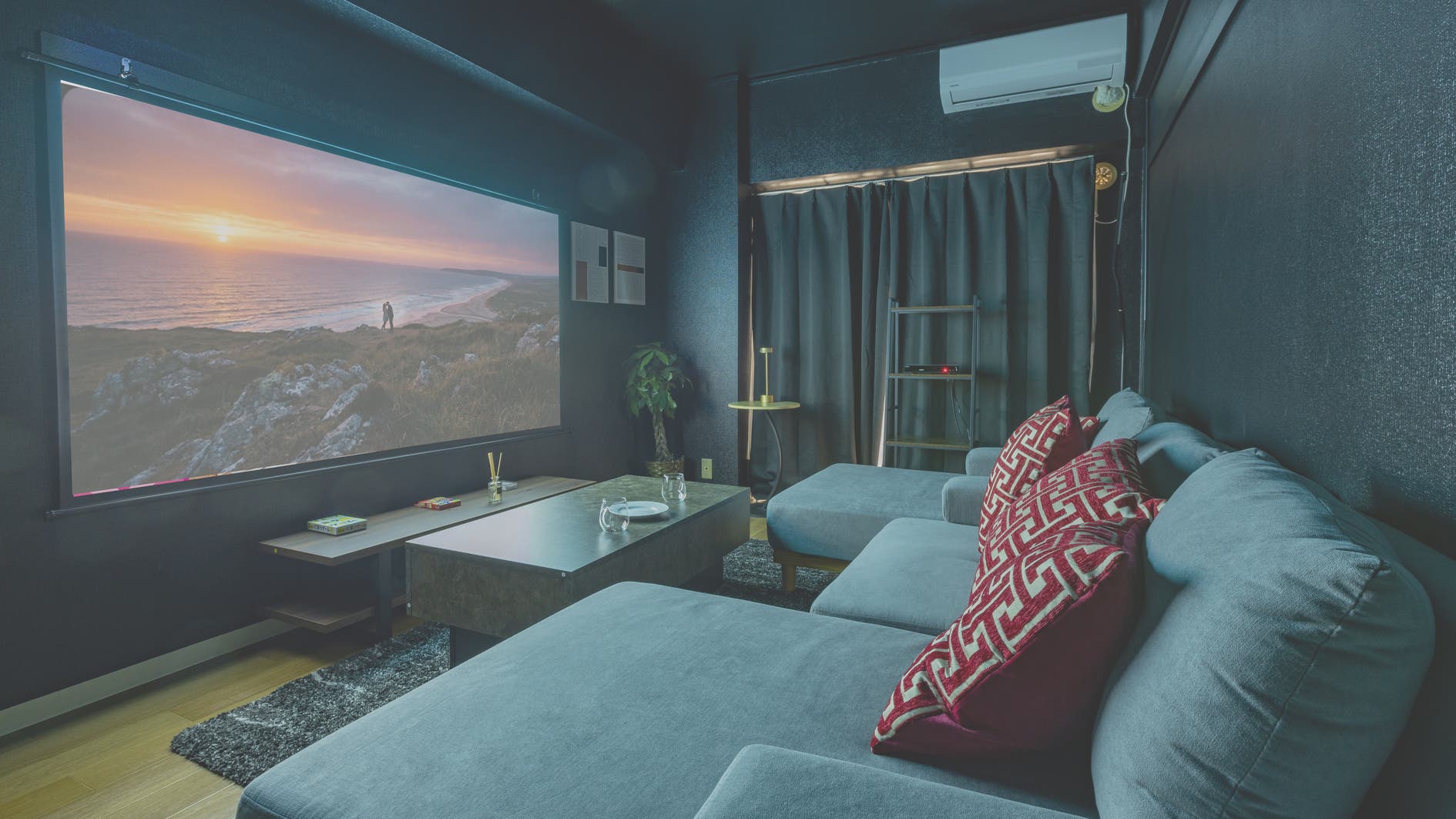 スペモ🎥駅徒歩3分🚶‍♀️まったりデート❣️プロジェクター🎞️プライベート空間で映画鑑賞💕👀805_CINEMA天王寺の写真11