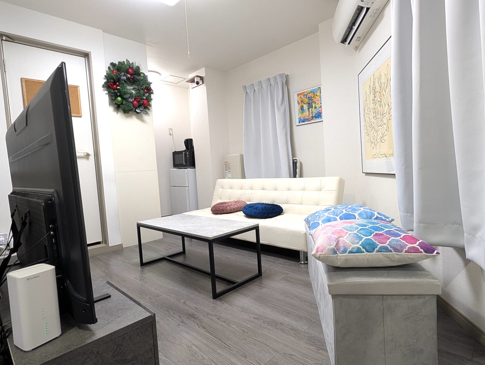 パーティルーム 市川駅2分｜65型4Kで映画鑑賞◎｜クリスマス🎄/おうちデート/女子会/推し活/誕生日会/忘年会/クリスマス会の写真5