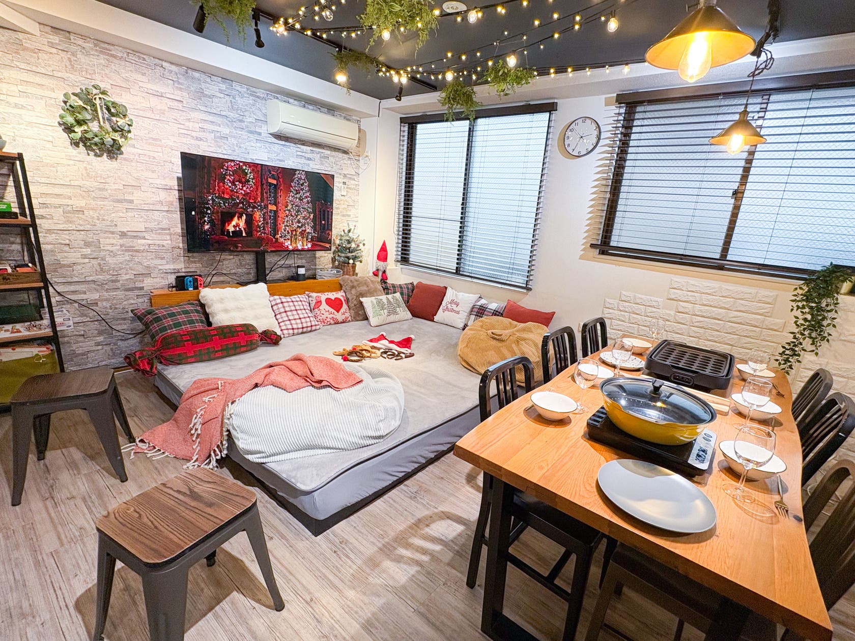 【渋谷駅4分】🦌贅沢クリスマス🛷パーティー・飲み会・デート・ゴロゴロ女子会に✨最大何名でも♪一年お疲れさまでした🥂の写真2