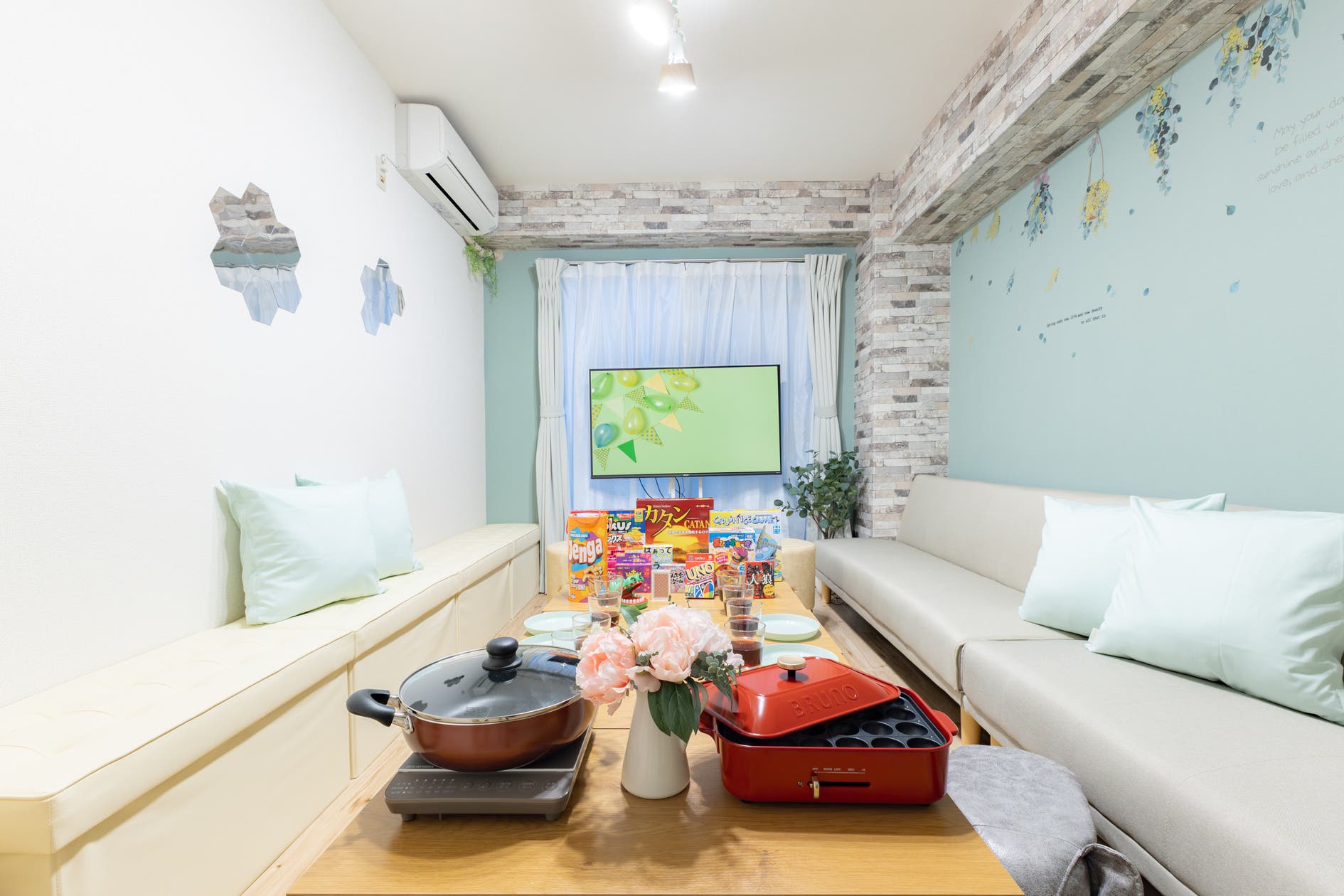 NEW🎉最大25名🉐梅田駅徒歩5分🌟24h🈺パーティ🎉飲み会🍻女子会💓タコパ🐙推し活✨ゲーム🎮kitty梅田の写真12