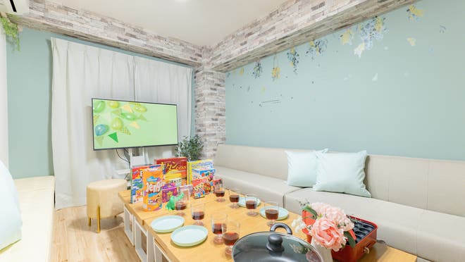 NEW🎉最大25名🉐梅田駅徒歩5分🌟24h🈺パーティ🎉飲み会🍻女子会💓タコパ🐙推し活✨ゲーム🎮kitty梅田の写真23