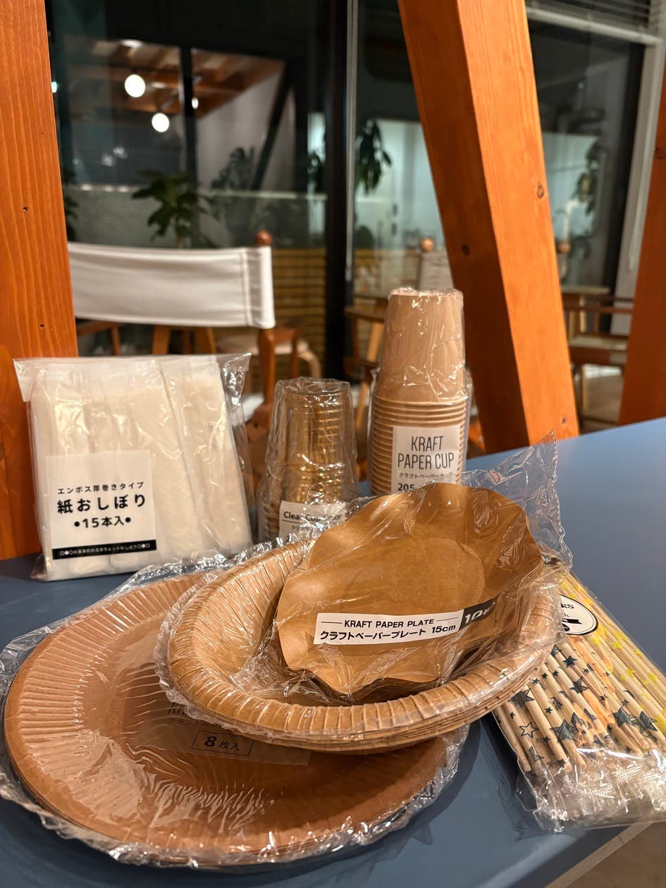 ペーパープレートセット（10名用）の画像1