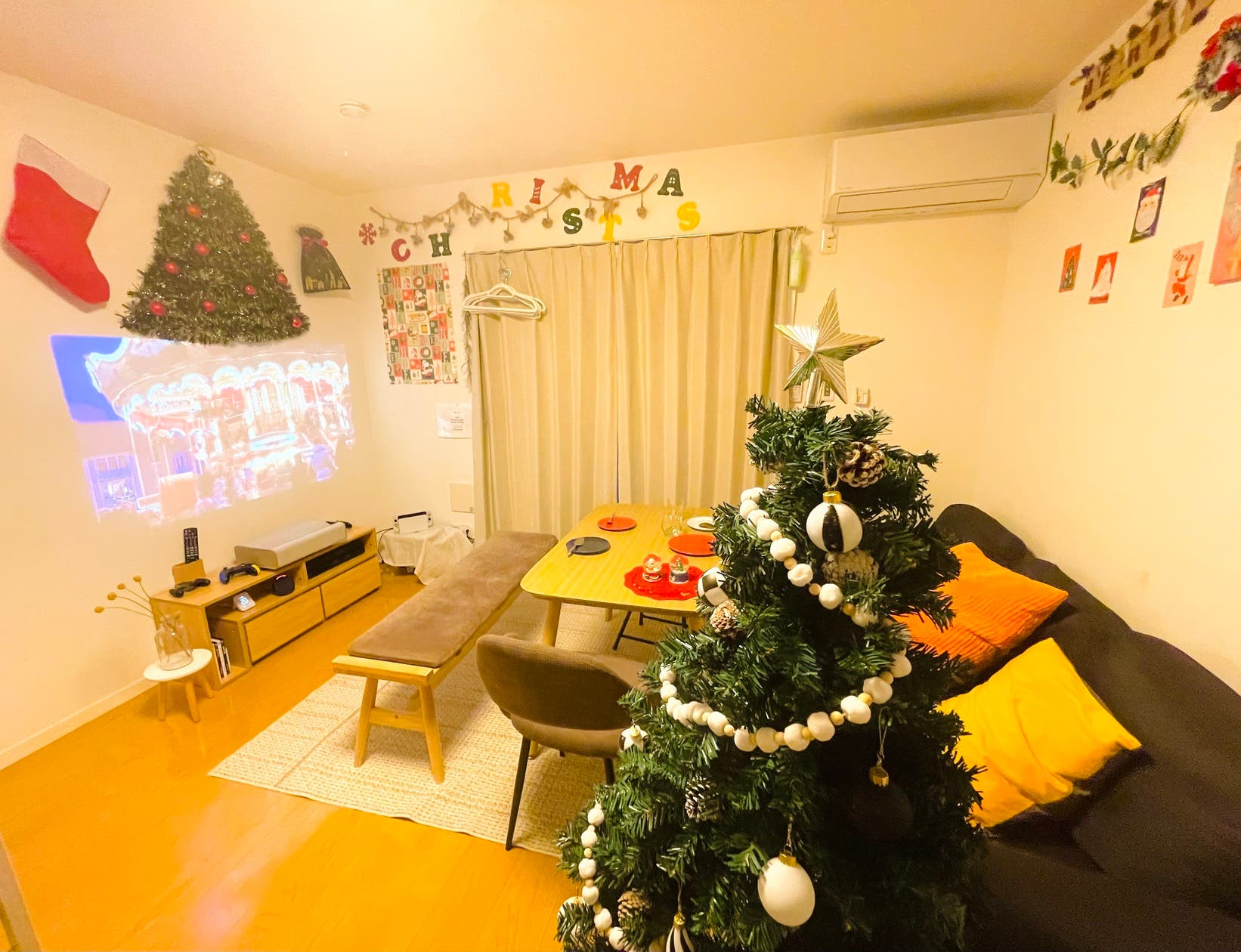 クリスマス装飾🎅北千住7分🍍3階はボドゲやマダミス、2階はプロジェクターやSwitchで遊ぶ🎮子連れママ会/デートも🍷の写真8