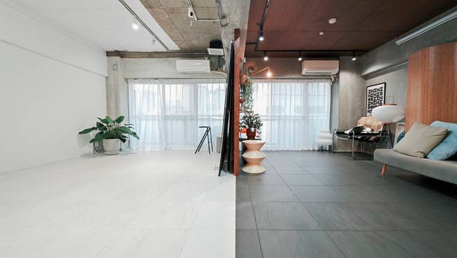 参宮橋・南新宿6分|白壁木コンクリ二面|撮影・ワークショップ・展示の写真29