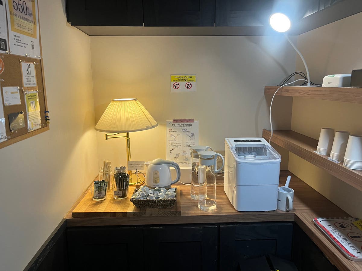 ドリンクサービス（ホットコーヒー、緑茶）の画像1