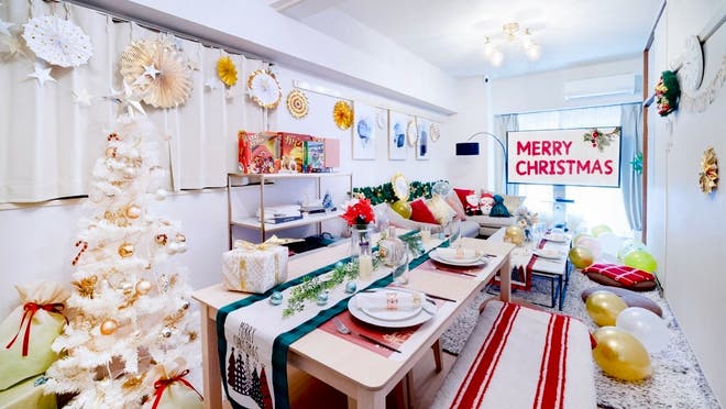 🛋️伏見駅3分🚶♀️14名OK🎉クリスマス🎄女子会🎀誕生日🎂推し活💖コスプレ✨65㌅TV📺ボドゲ🎲ゴミ🚮の写真1