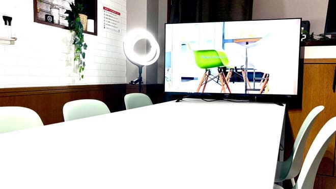 【京都駅八条口徒歩6分!】完全個室/大型モニター・路面店/飲食OK/リモート・Web会議・ミーティング・快適なワークスペースの写真5