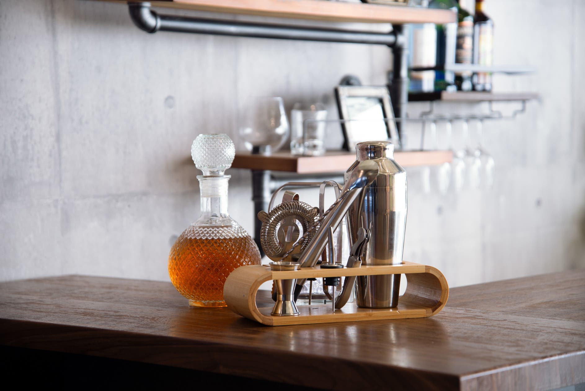 【ビターキャラメル】コンクリートやレンガの素材感を生かした インダストリアルなスタジオの写真8