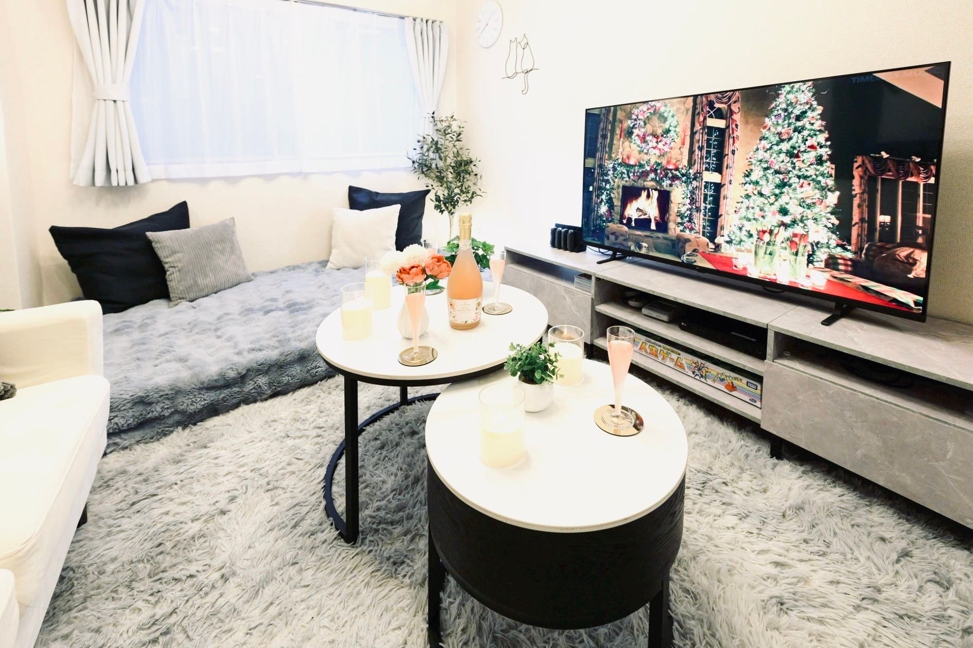 今年12月OPEN🤍烏丸御池すぐ🎀✨北欧モダン💖ふわふわマットレス💕女子会/おうちデート💕ゲーム関係充実&無料🎮✨の写真6