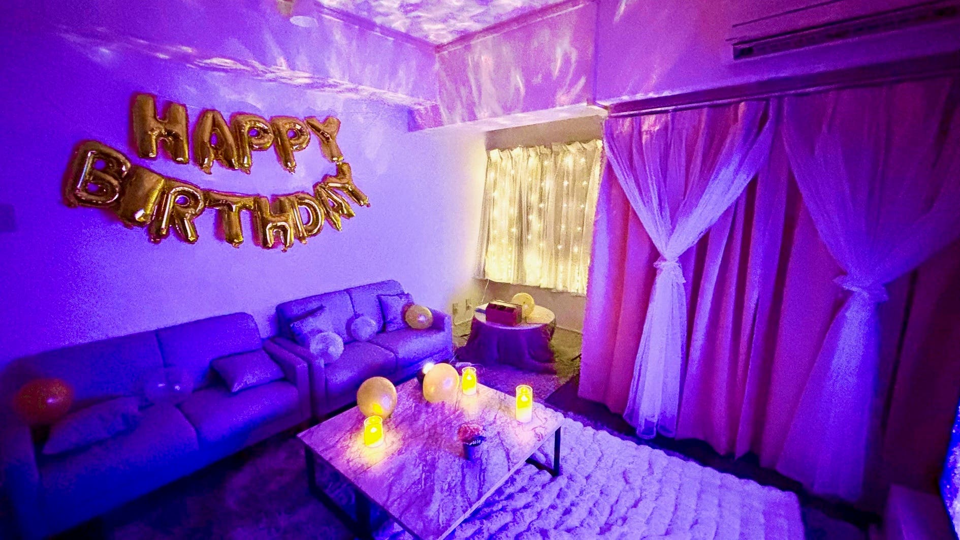 新大阪駅すぐ／24時間利用可／室内防犯カメラ無し／75インチドデカTV📺ドルビー音質♬　映画🎞️押し活💛の写真15