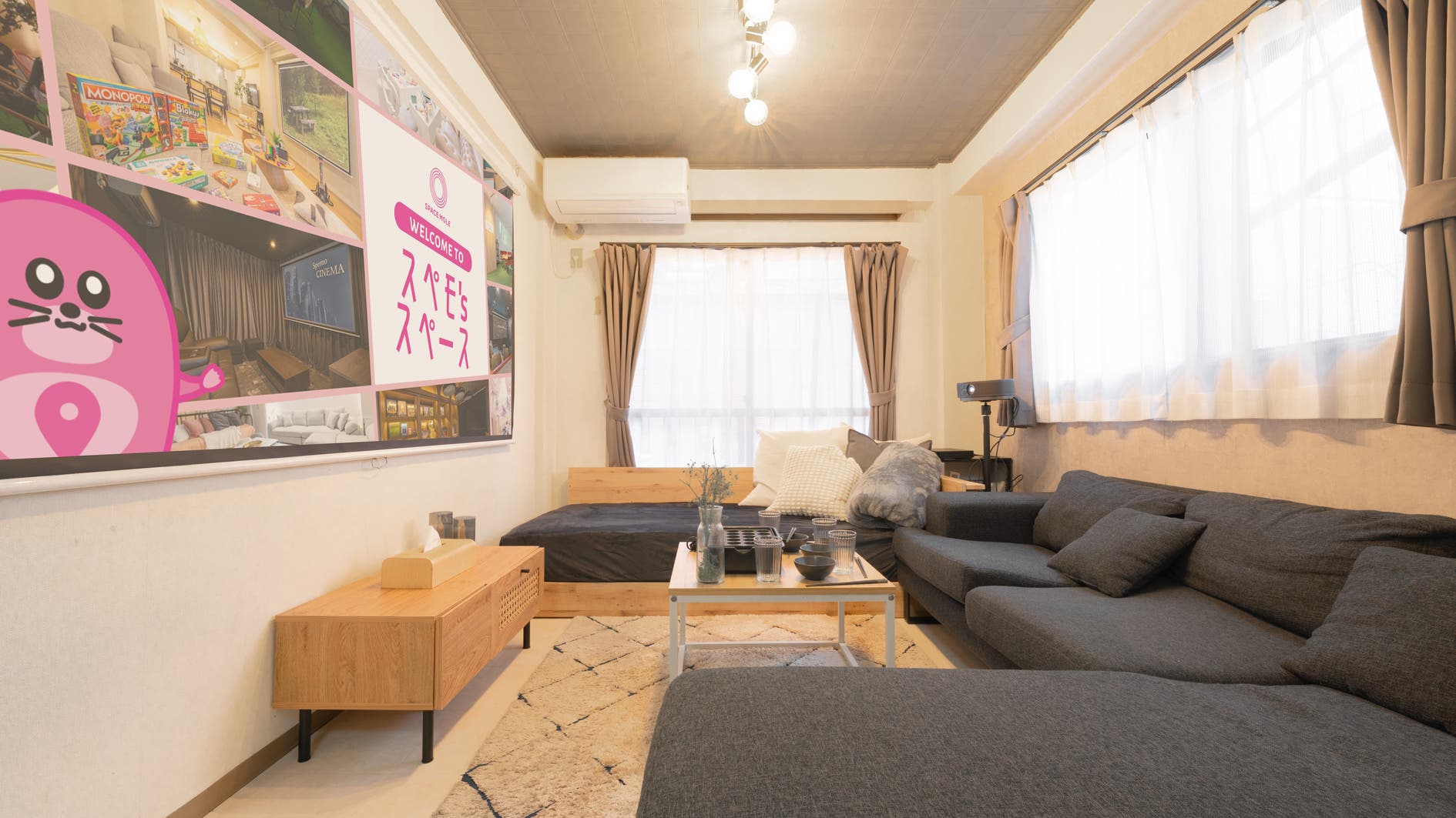 スペモ🌿クリスマス🎄学割👨‍🎓パーティー飲み会🍻プロジェクター📽デート💓映画鑑賞🎥454_Lagom渋谷9thの写真12