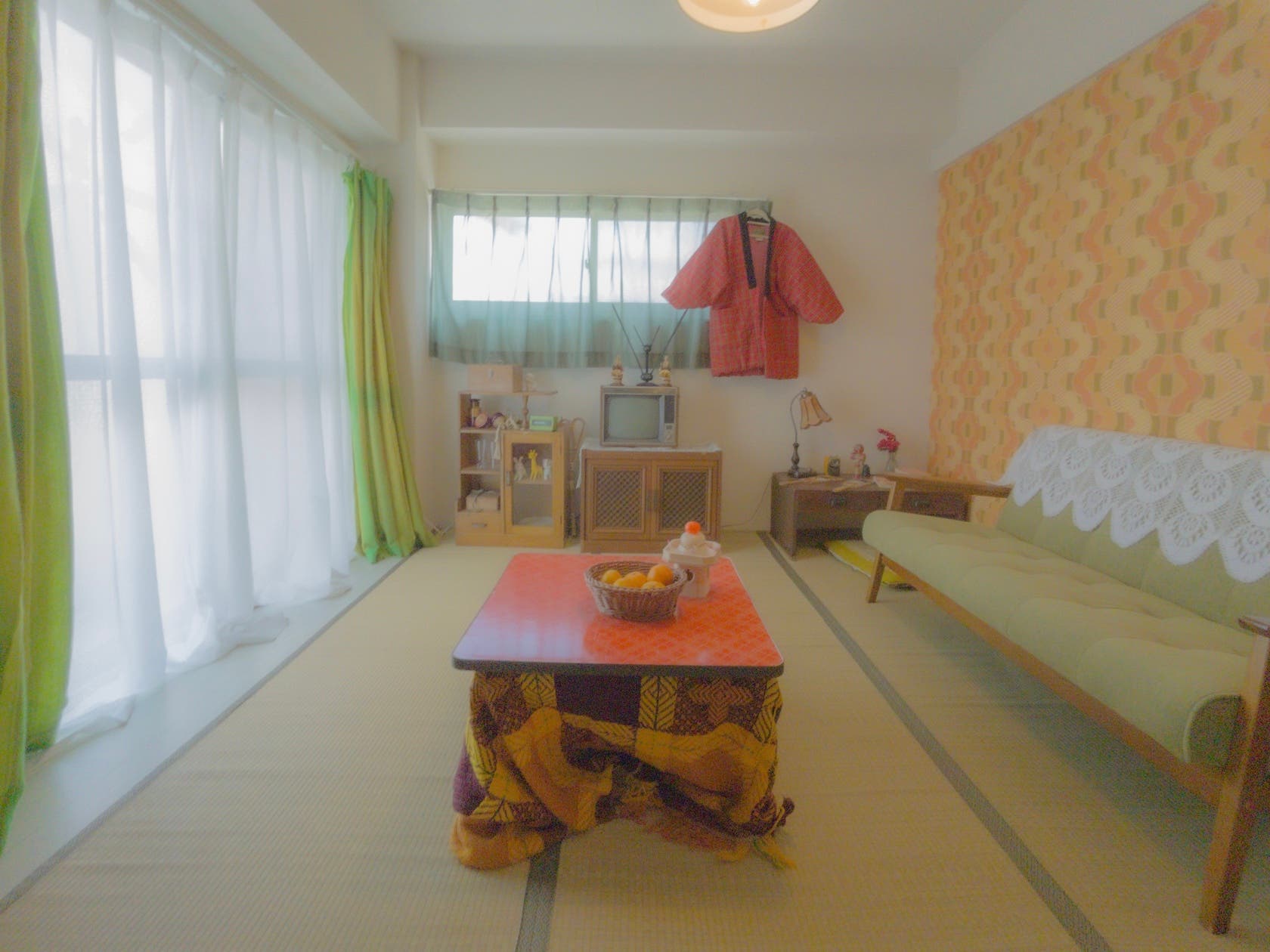 白樺舎  #昭和 #団地 #暮らし #朝ドラ #ペット可 #レトロ #コスプレ #こたつ #年越し #新年 #カレンダー撮影の写真1