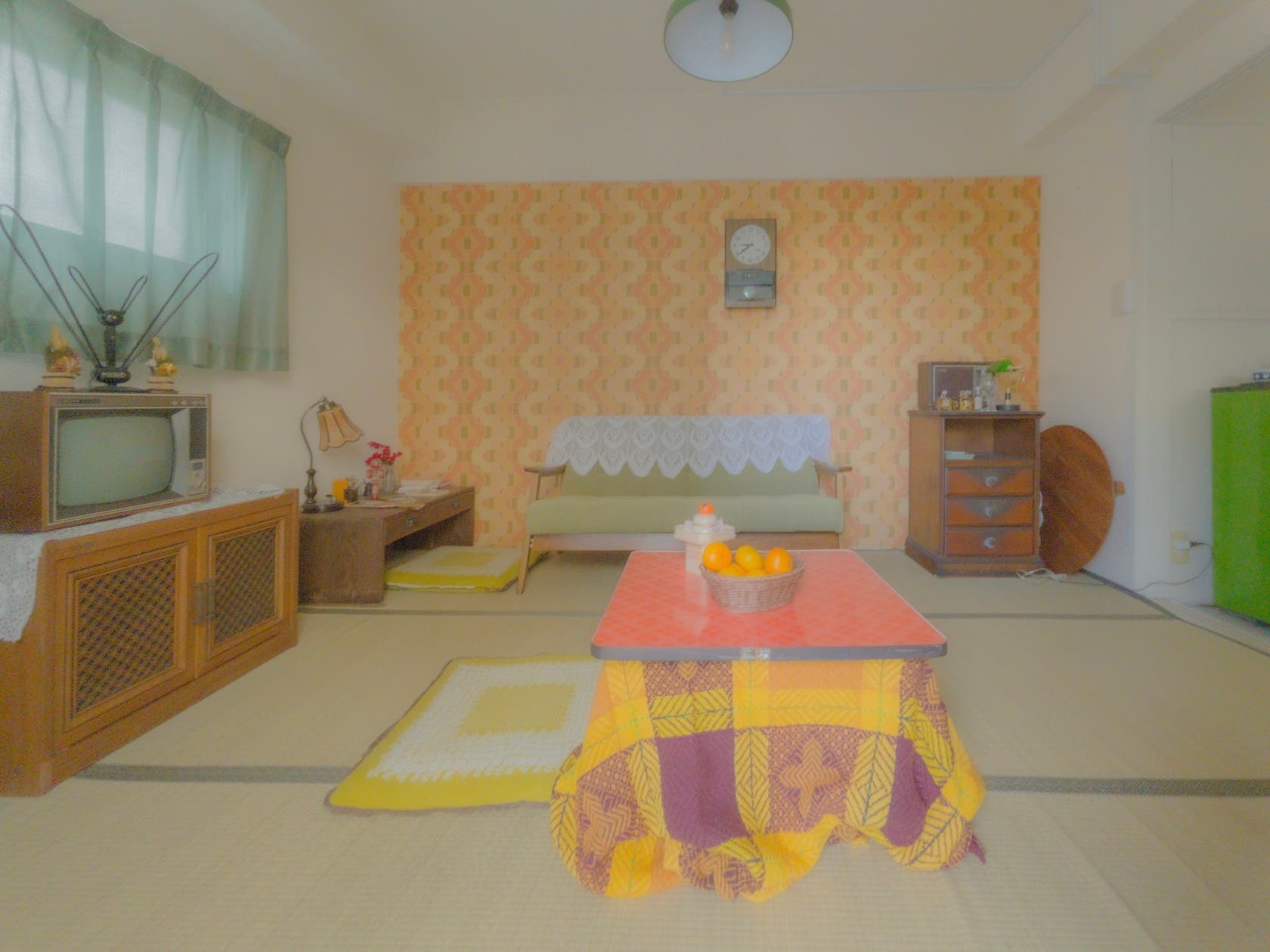 白樺舎  #昭和 #団地 #暮らし #朝ドラ #ペット可 #レトロ #コスプレ #こたつ #年越し #新年 #カレンダー撮影の写真2