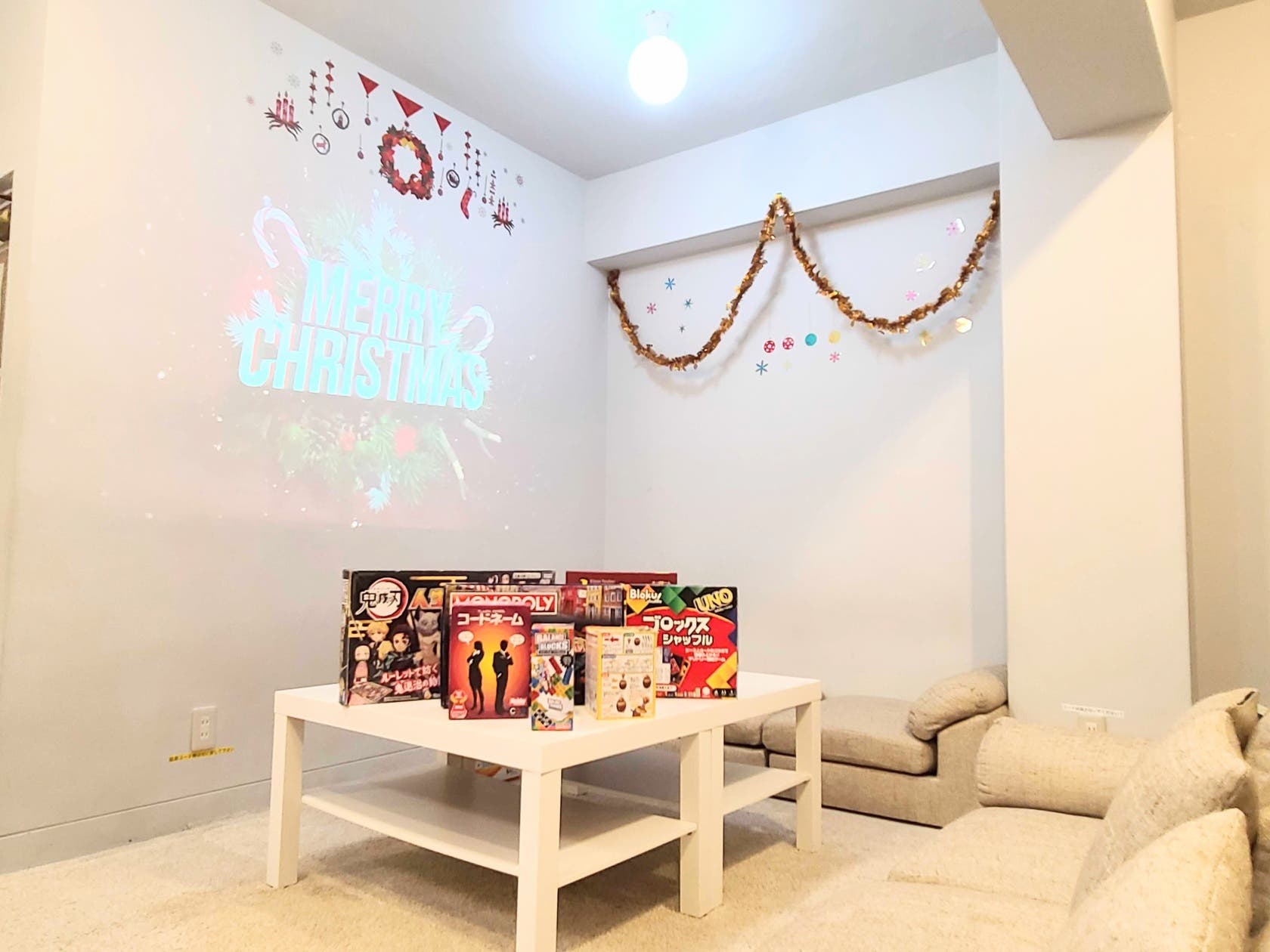 【ゴミ無料/20名】プロジェクター音響🎥鍋パ🎉ビールサーバ👩‍❤️‍💋‍👨タコパ🍺女子会🎮50インチTV🐙ゲームの写真4