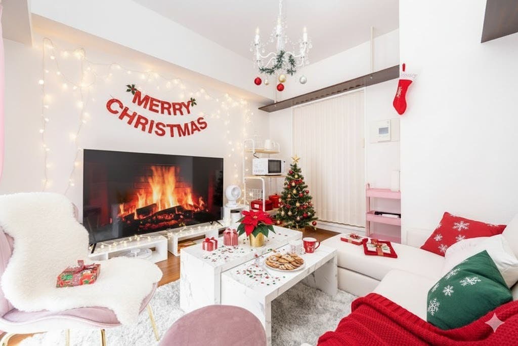 【名古屋駅5分】女子会💎ホームパーティー🍽飲食OK／夜間利用🌃！65インチTV完備の写真1