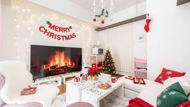 【名古屋駅5分】女子会💎ホームパーティー🍽飲食OK/夜間利用🌃!65インチTV完備の写真1