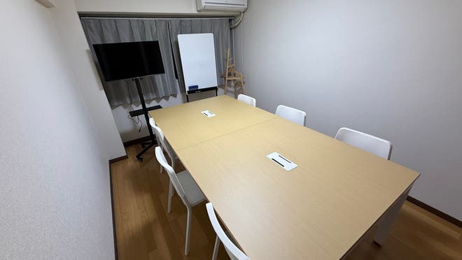 品川駅3分🚶♂️会議・打ち合わせ💬各種撮影👌ホワイトボード🈶シャトープレイス品川D貸会議室の写真6