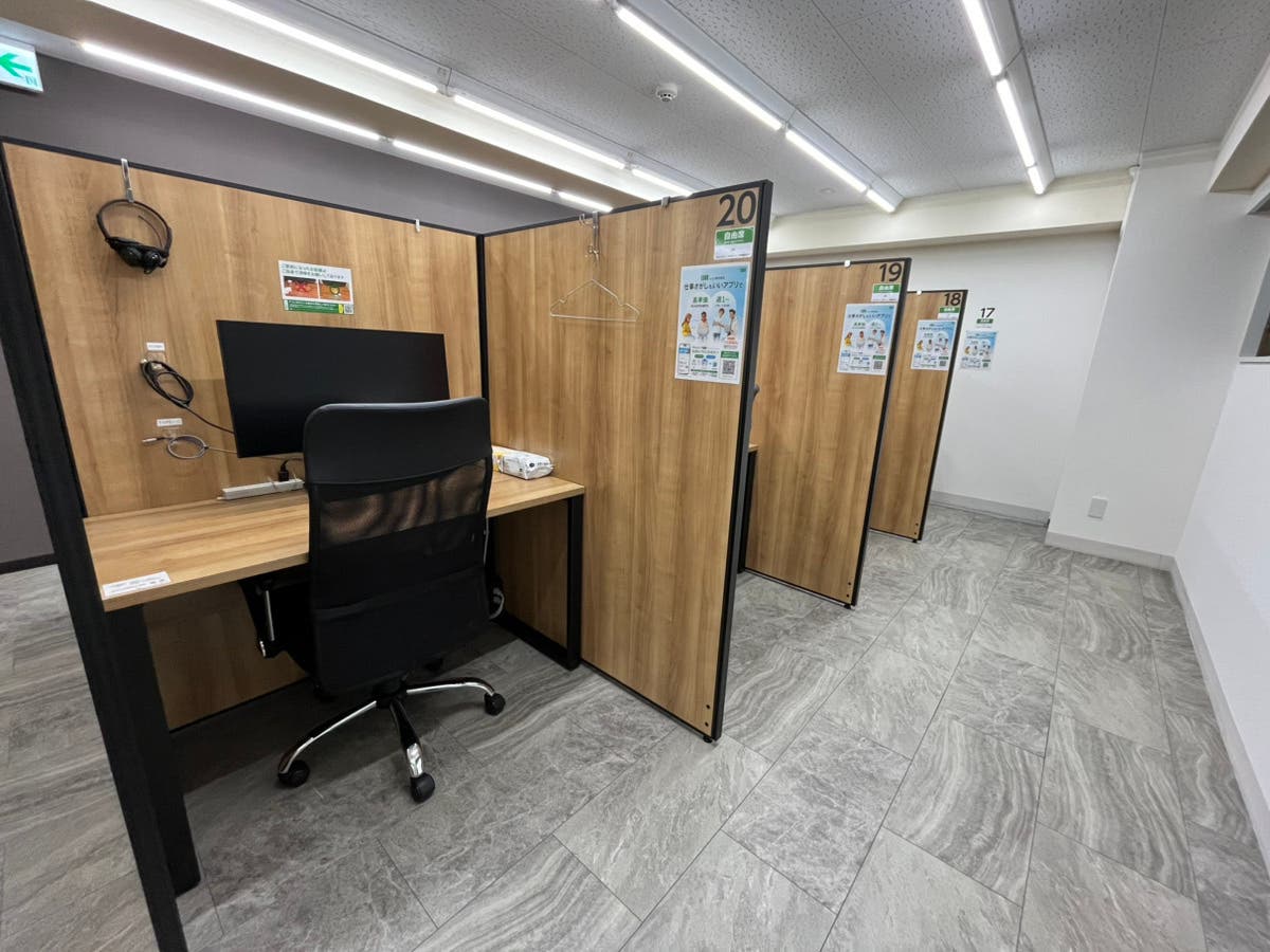 🌟 西葛西駅南口から徒歩1分！オープンスペース1名席 （お好きな席にどうぞ！） 🌟（５）の写真2