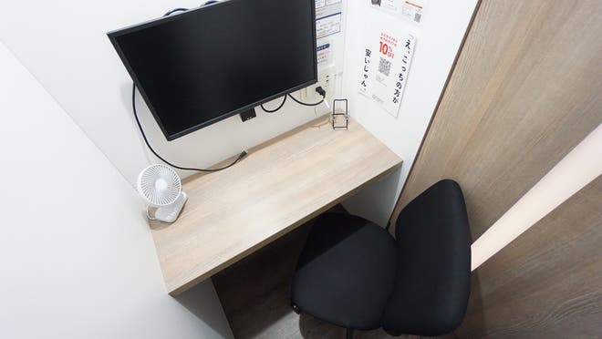 <PaO Work 自由が丘No.1>集中できるワークブース💼Wi-Fi完備📶モニター付!テレワーク/ZOOM/自習/作業の写真5