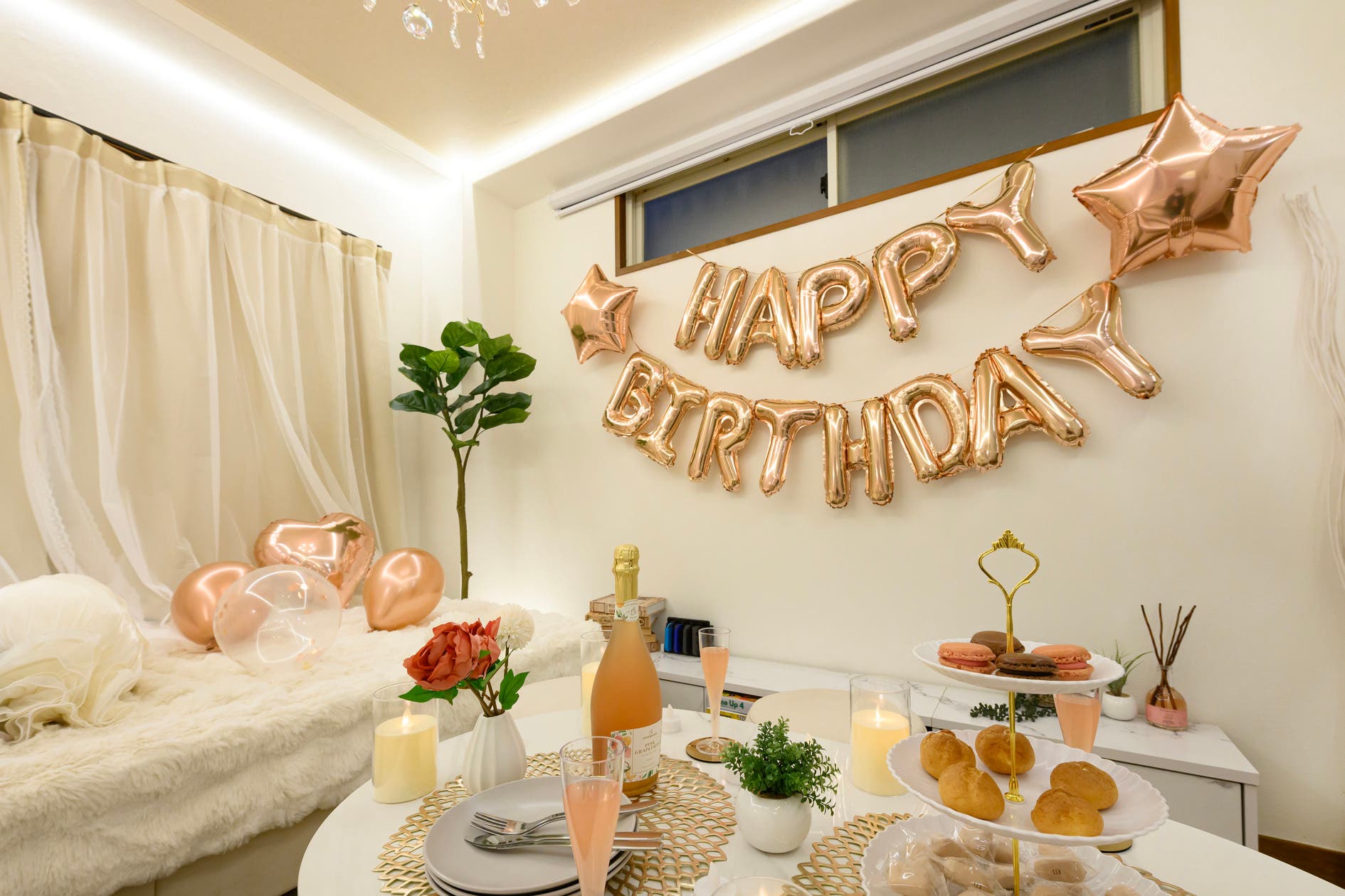 ✨大人かわいい世界観🤍推しに浸れる特別な時間💕大迫力100㌅鑑賞会🎬💓Switch＆ボドゲ会🎮マットレス💓未成年OKの写真5