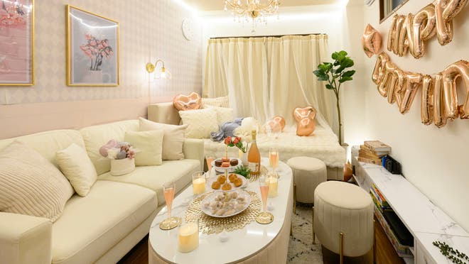 ✨大人かわいい世界観🤍推しに浸れる特別な時間💕大迫力100㌅鑑賞会🎬💓Switch&ボドゲ会🎮マットレス💓未成年OKの写真11