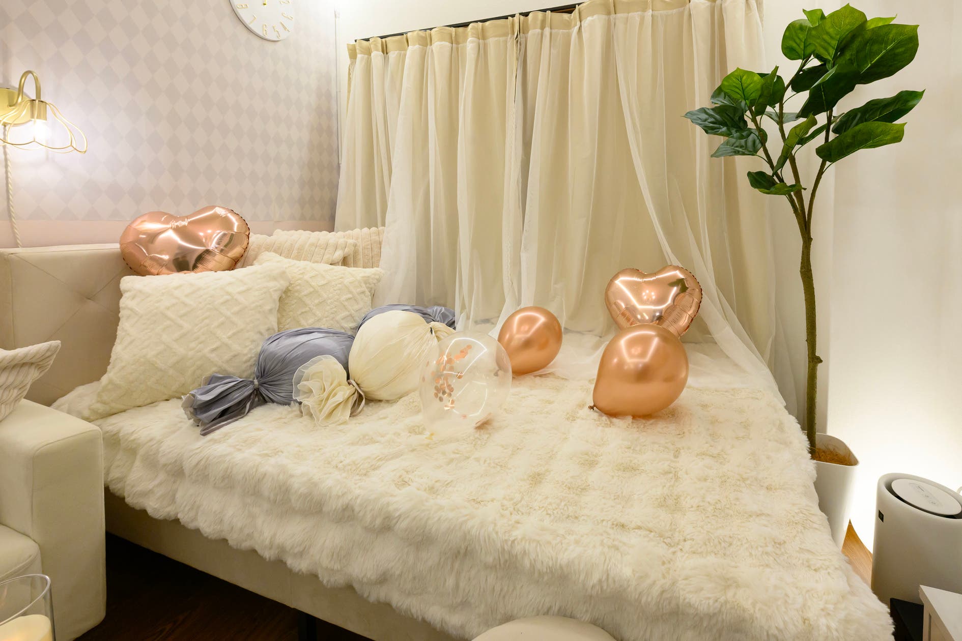 ✨大人かわいい世界観🤍推しに浸れる特別な時間💕大迫力100㌅鑑賞会🎬💓Switch＆ボドゲ会🎮マットレス💓未成年OKの写真12