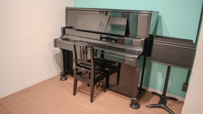 【Cスタジオ】桂駅徒歩2分◎アップライトピアノ常設、個人練習・レッスン・伴奏合わせに最適なクラシック専用防音ピアノスタジオの写真4
