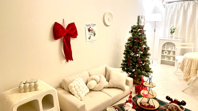 12/1open✨新宿駅徒歩10分🎉最大10名👭24H利用可🕐自然光✨大画面プロジェクターで映画/イベント/デート/女子会の写真9